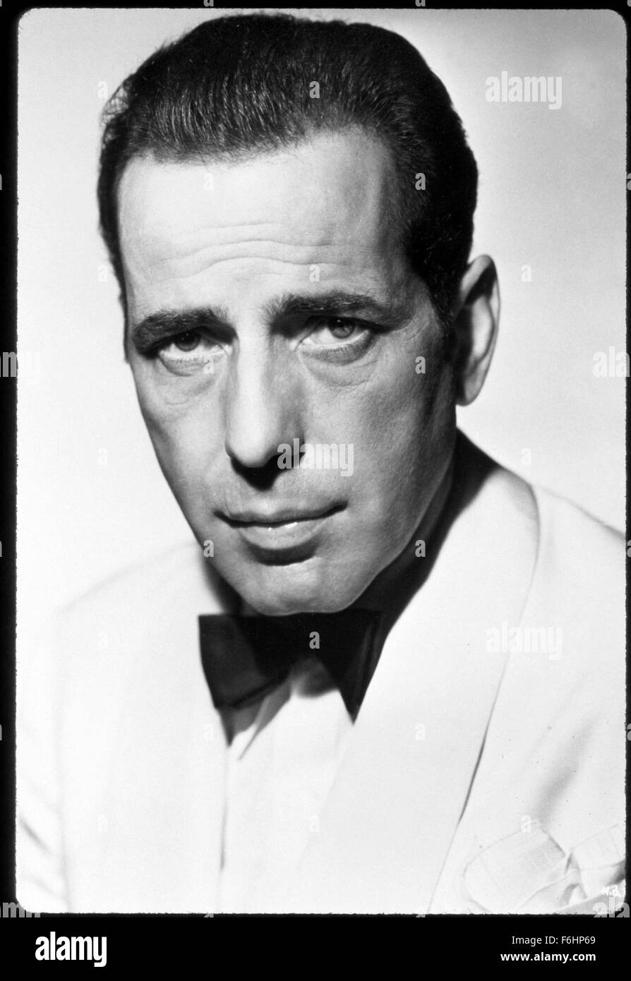 1942, Film Title: CASABLANCA, Director: MICHAEL CURTIZ, Studio: WARNER, Pictured: HUMPHREY ...