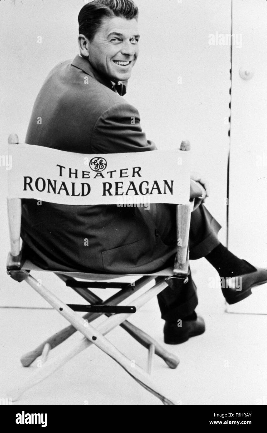 Ronald reagan press general electric hi-res stock photography and ...