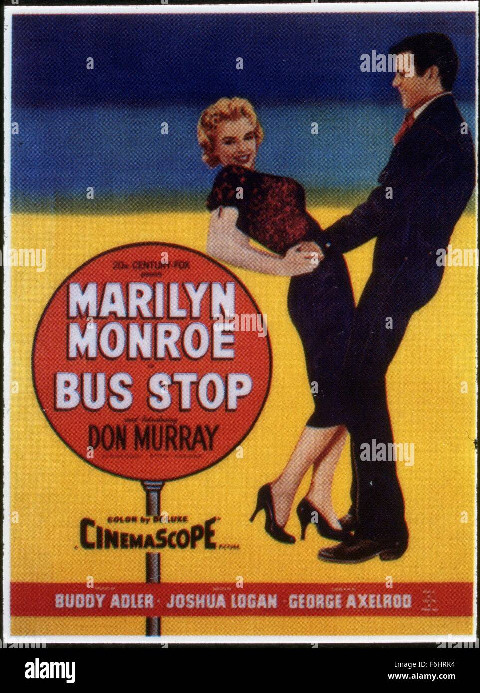 Bus stop 1956 hi-res stock photography and images - Alamy