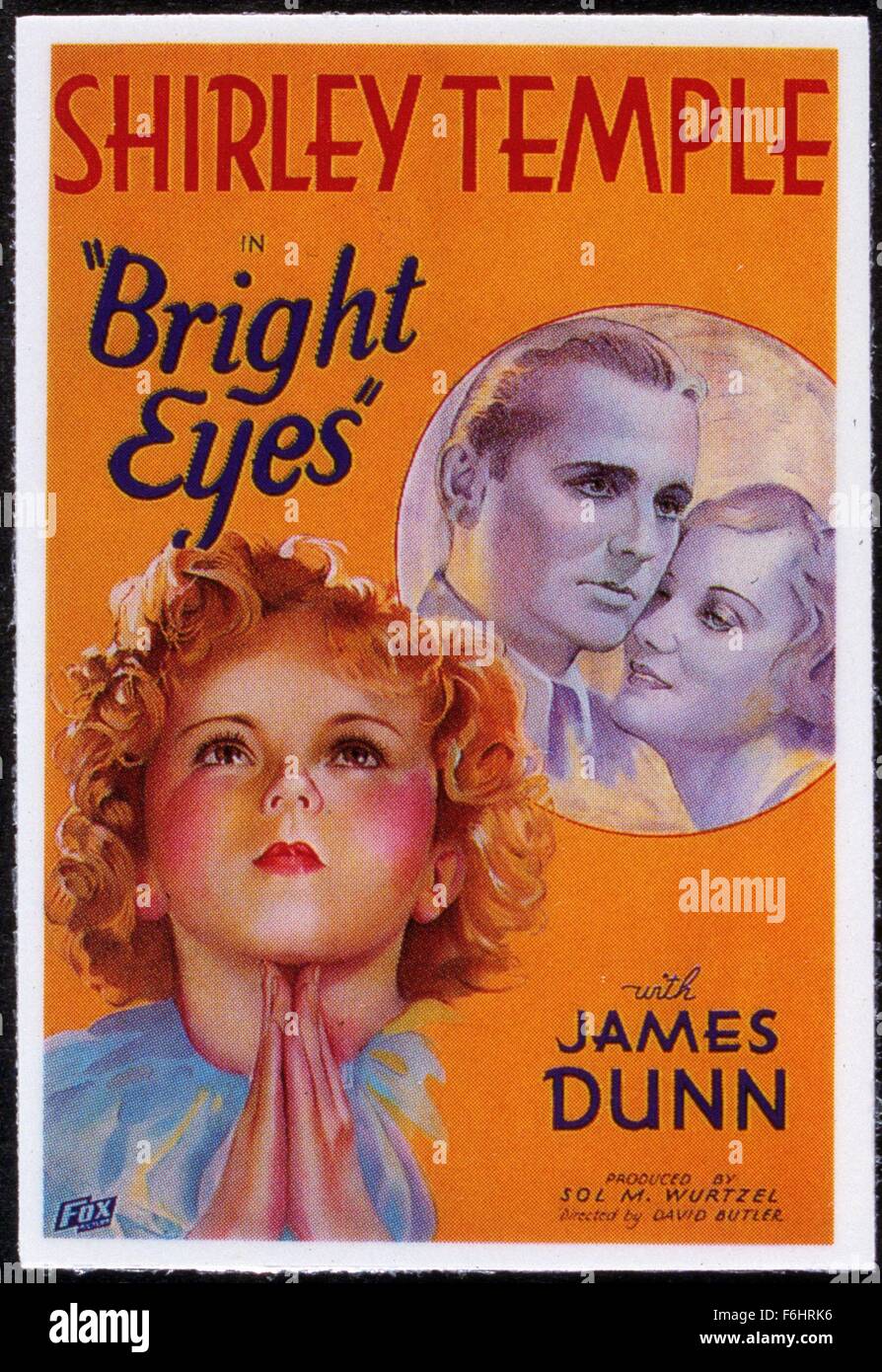 1934, Film Title: BRIGHT EYES, Director: DAVID BUTLER, Studio: FOX ...