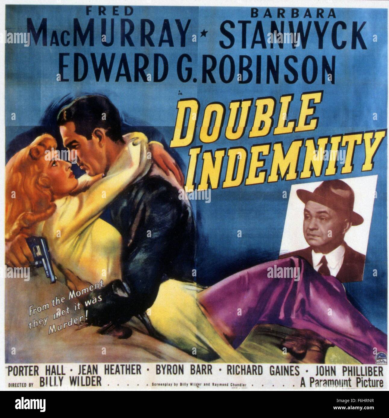 Double indemnity hi-res stock photography and images - Alamy