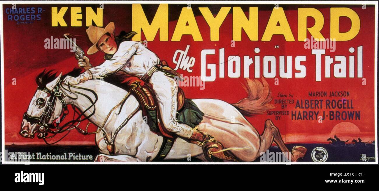 Ken maynard glorious trail hi-res stock photography and images - Alamy