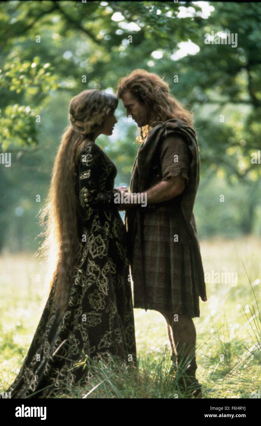 Braveheart sophie marceau mel gibson hi-res stock photography and ...