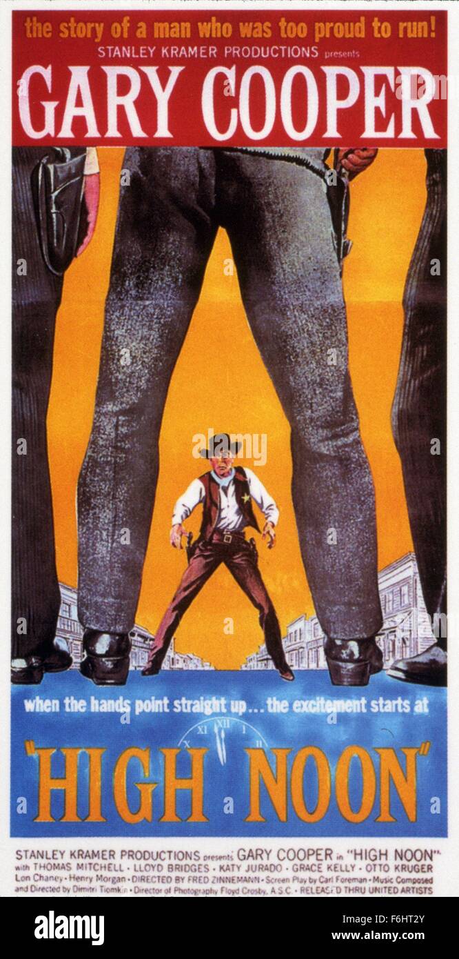 Gary cooper high noon hi-res stock photography and images - Alamy