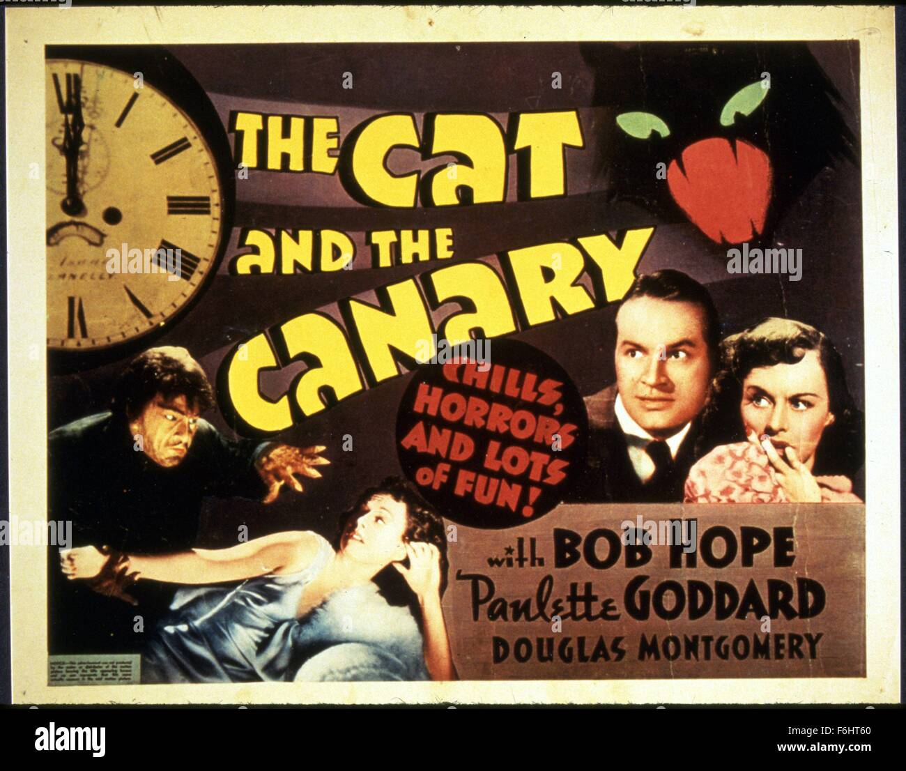 1939, Film Title: CAT AND THE CANARY, Director: ELLIOTT NUGENT, Studio ...