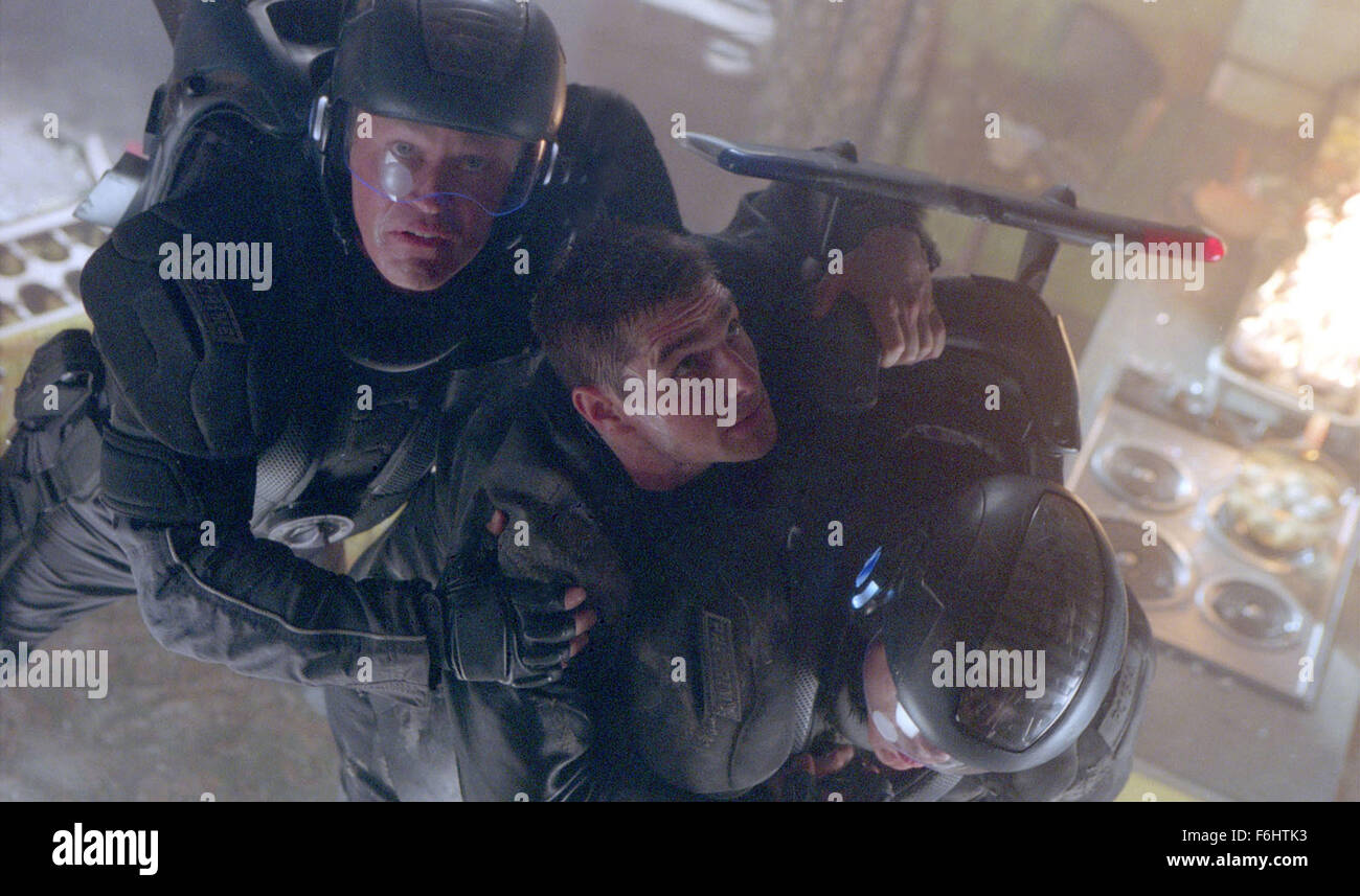 Jun 17, 2002; Hollywood, CA, USA; Anderton ( TOM CRUISE ) uses a ...