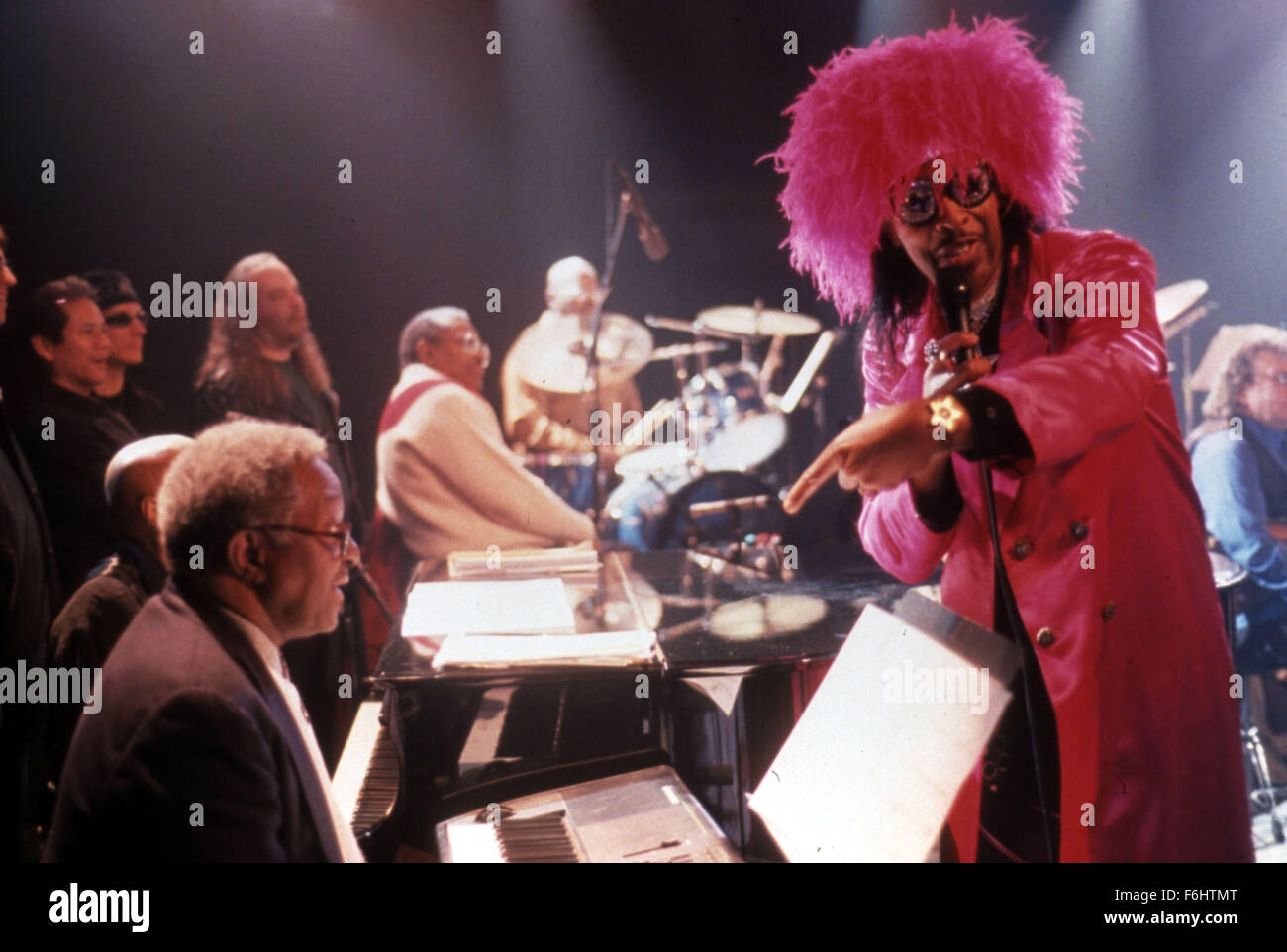 Jun 20, 2002; Hollywood, CA, USA; Image from the tribute to the Funk ...