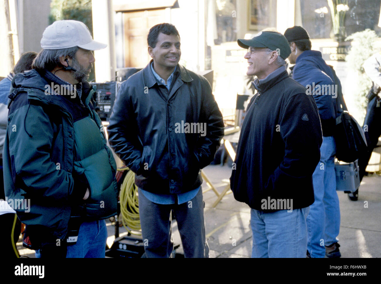 Jul 29, 2002; Hollywood, CA, USA; Director M. NIGHT SHYAMALAN (center ...