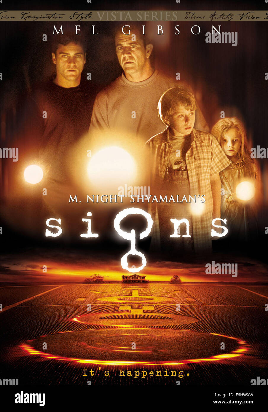 Jul 29, 2002; London, England, UK; Key art from the movie 'Signs ...