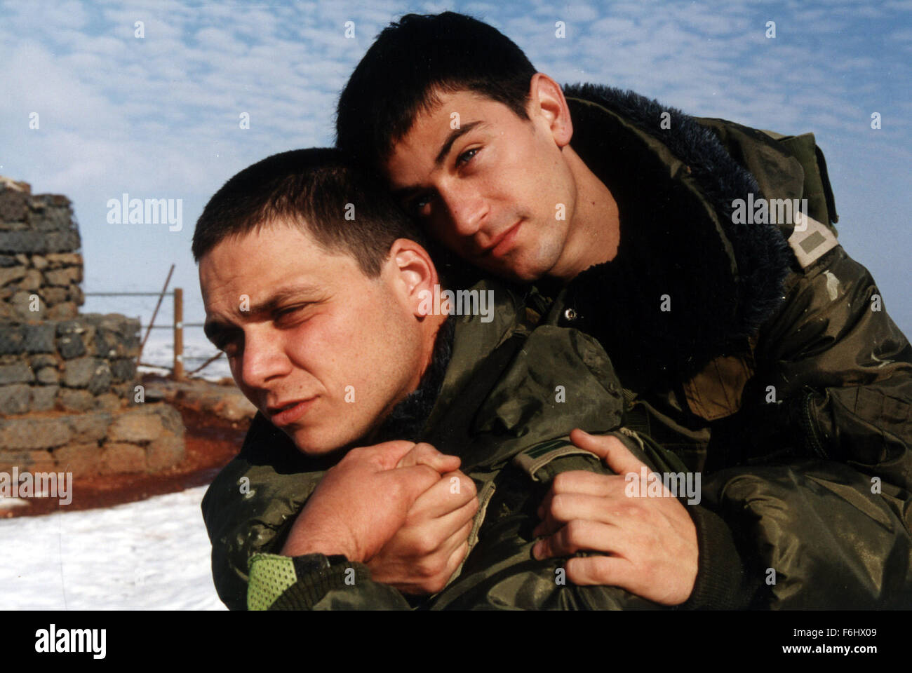 Aug 01, 2002; Jerusalem, ISRAEL; OHAD KNOLLER (bottom left) as Yossi ...