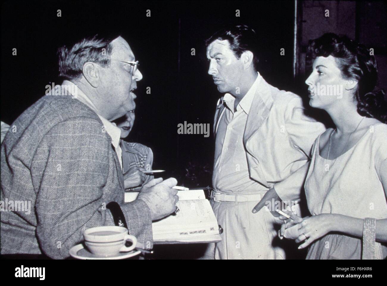 1949, Film Title: BRIBE, Director: ROBERT Z LEONARD, Pictured: BEHIND ...