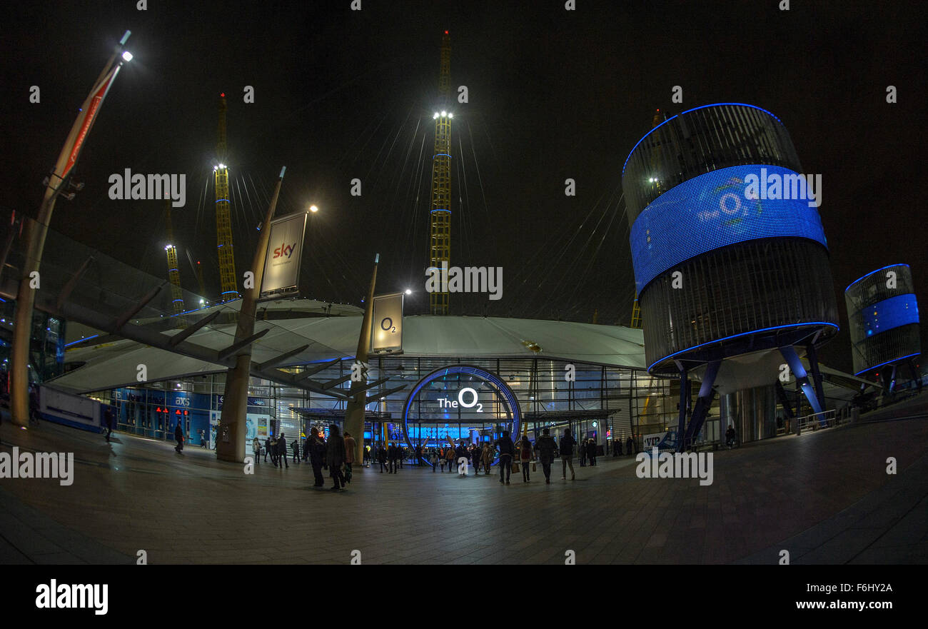 17.11.2015. The O2, London, England. ATP Tennis Tour Finals. Day 3 ...