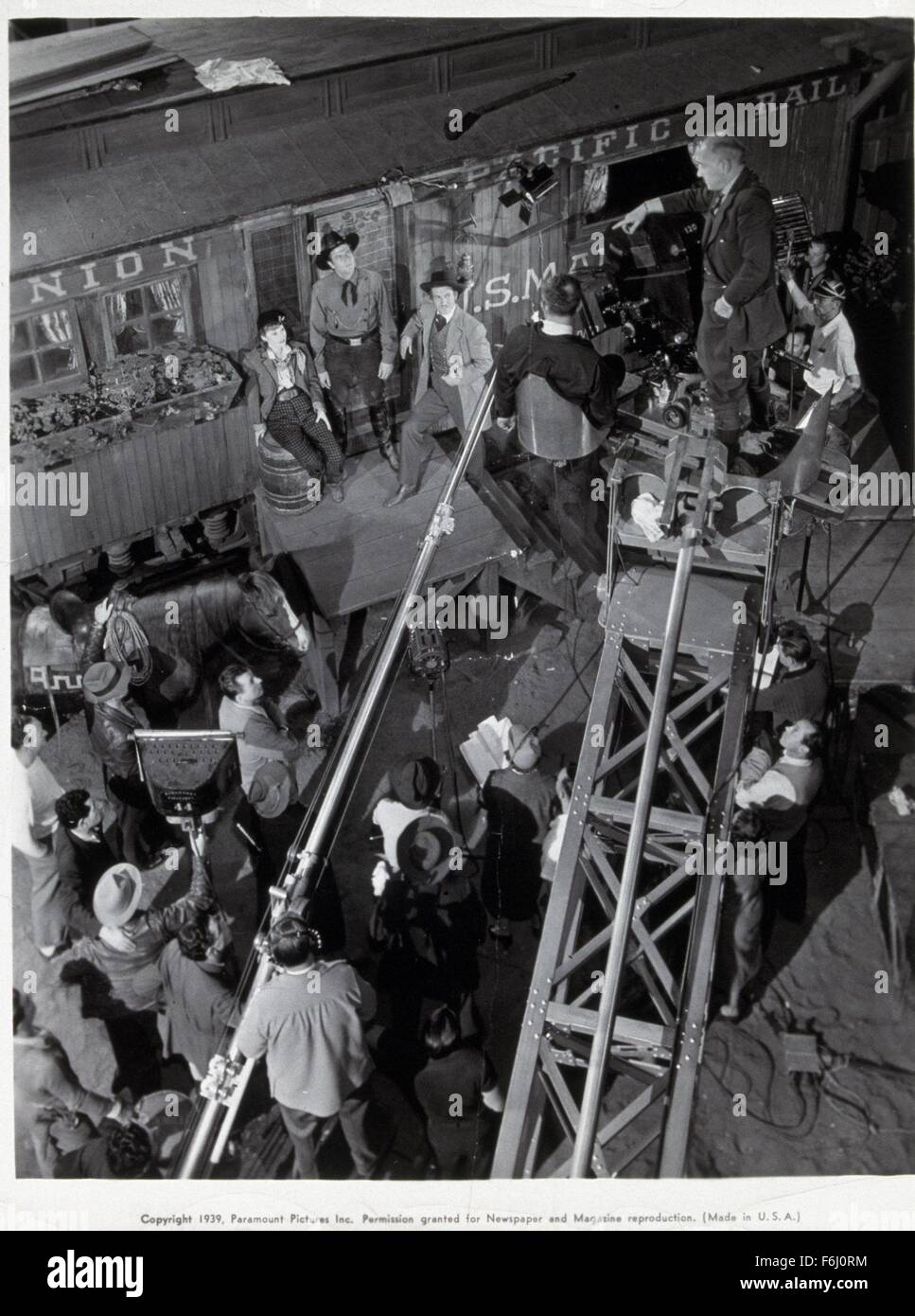 1939, Film Title: UNION PACIFIC, Director: CECIL B DeMILLE, Studio ...