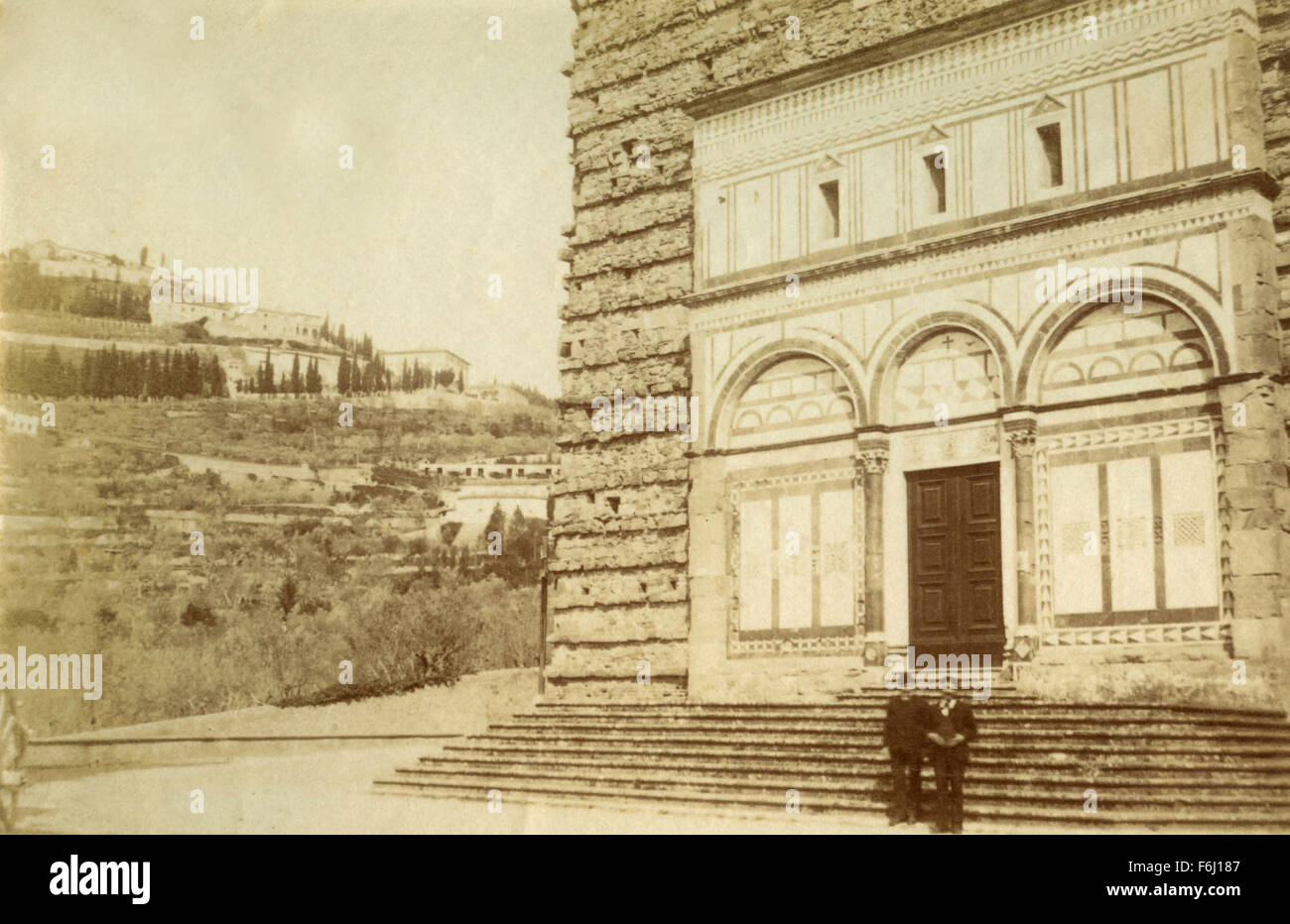 La Badia, hills of Fiesole, Italy Stock Photo - Alamy