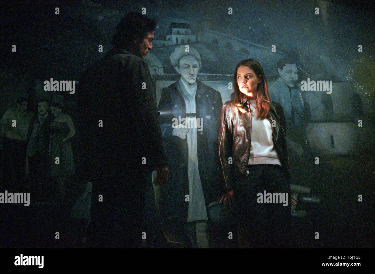 Oct 18, 2002; Toronto, Ontario, Canada; Benjamin Bratt and Katie Holmes ...