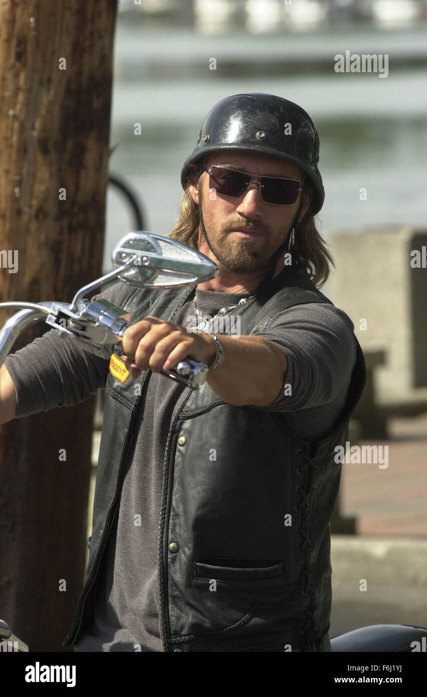Aug 20, 2002; Montreal, Quebec, Canada; Actor ROY DUPIUS on the set of ...