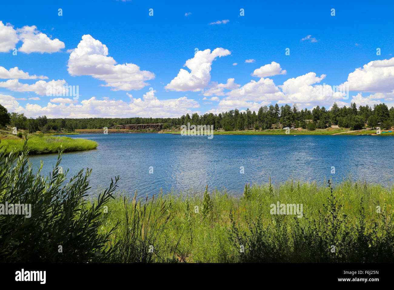 Fools Hollow Campground Lake in Show Low, Arizona Stock Photo - Alamy