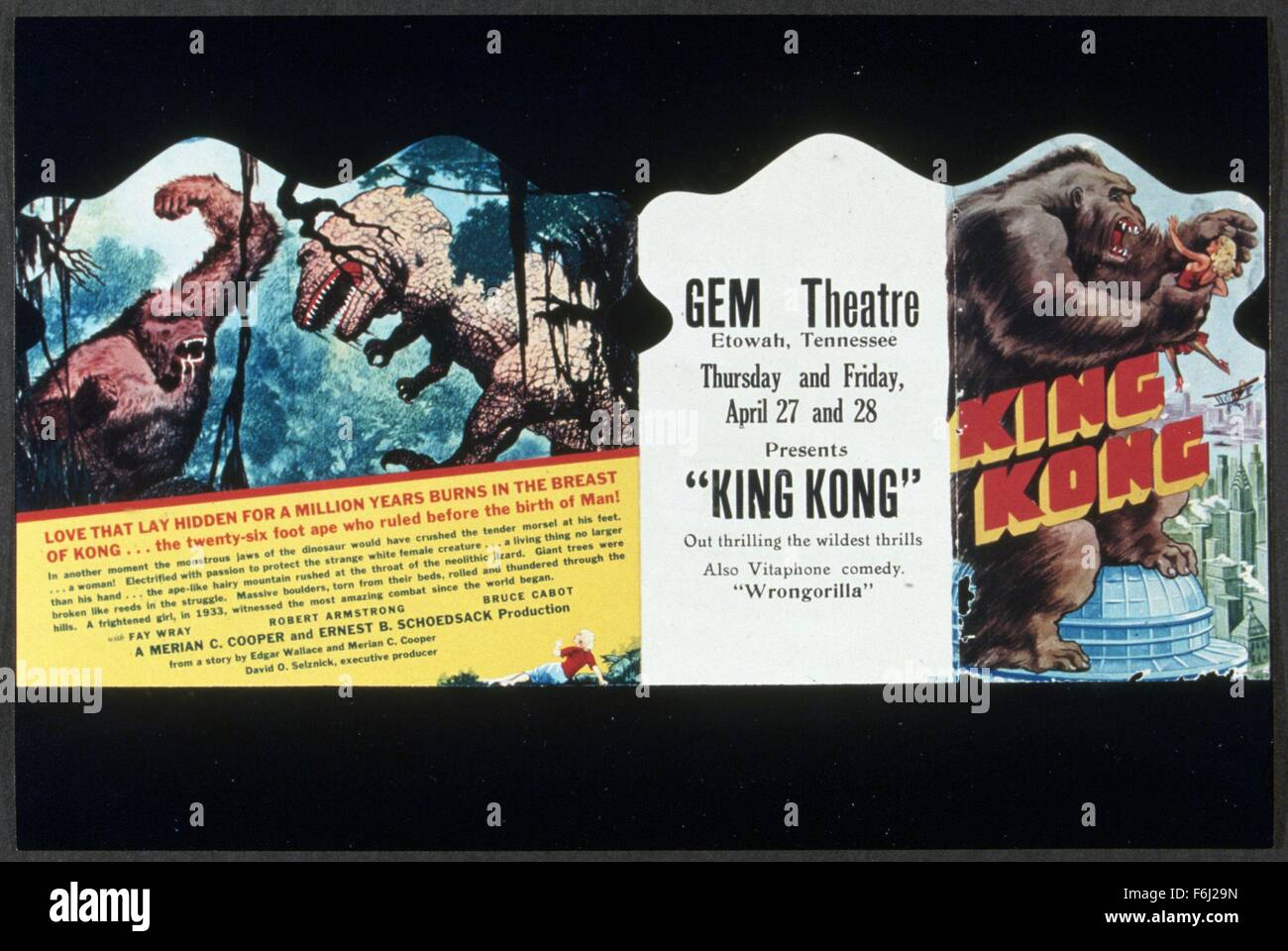 King kong 1933 rko film hi-res stock photography and images - Alamy