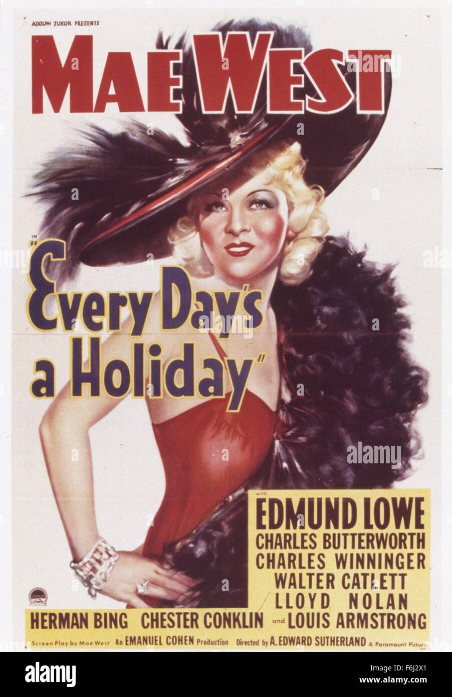 Director a edward sutherland hi-res stock photography and images - Alamy