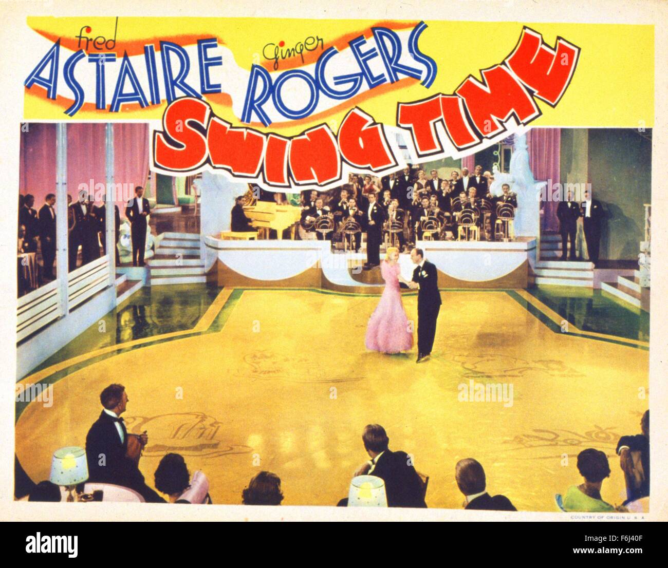 1936, Film Title: SWING TIME, Director: GEORGE STEVENS, Studio: RKO ...