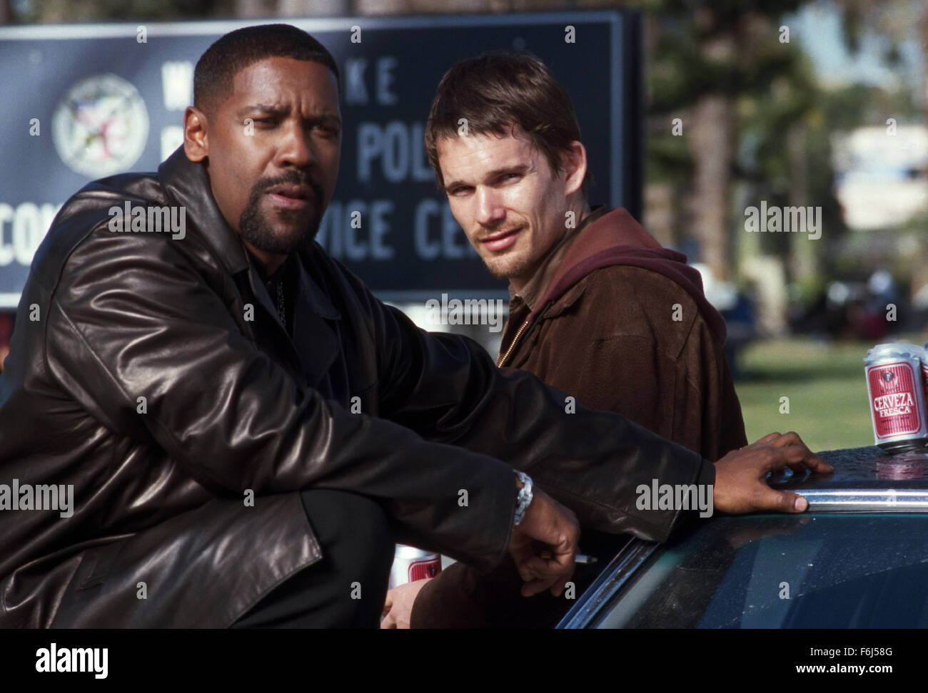 Sep 25, 2002; Hollywood, CA, USA; Actor DENZEK WASHINGTON as Detective ...