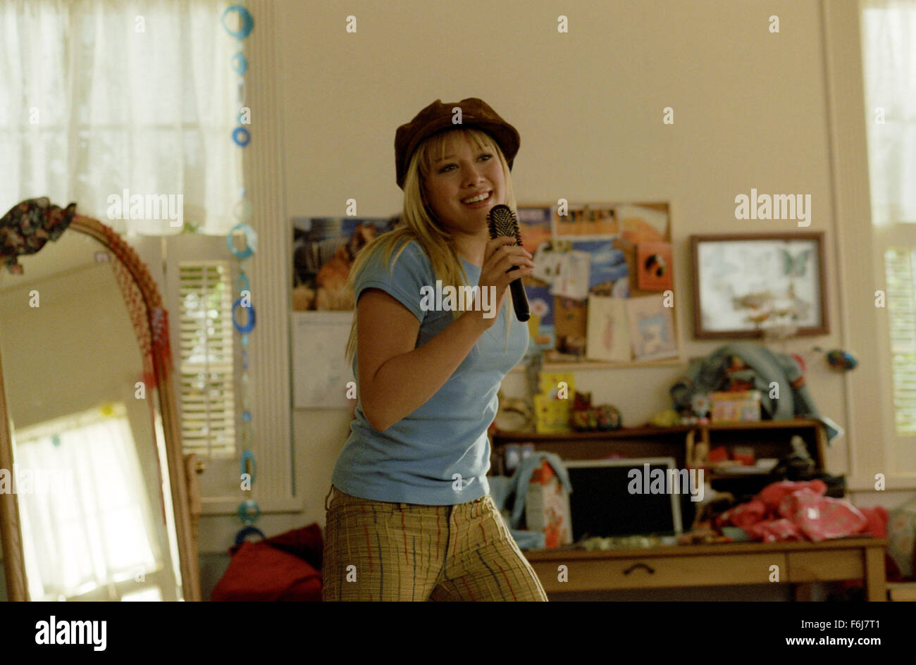 Feb 14, 2003; Hollywood, CA, USA; HILARY DUFF stars as Lizzie McGuire ...