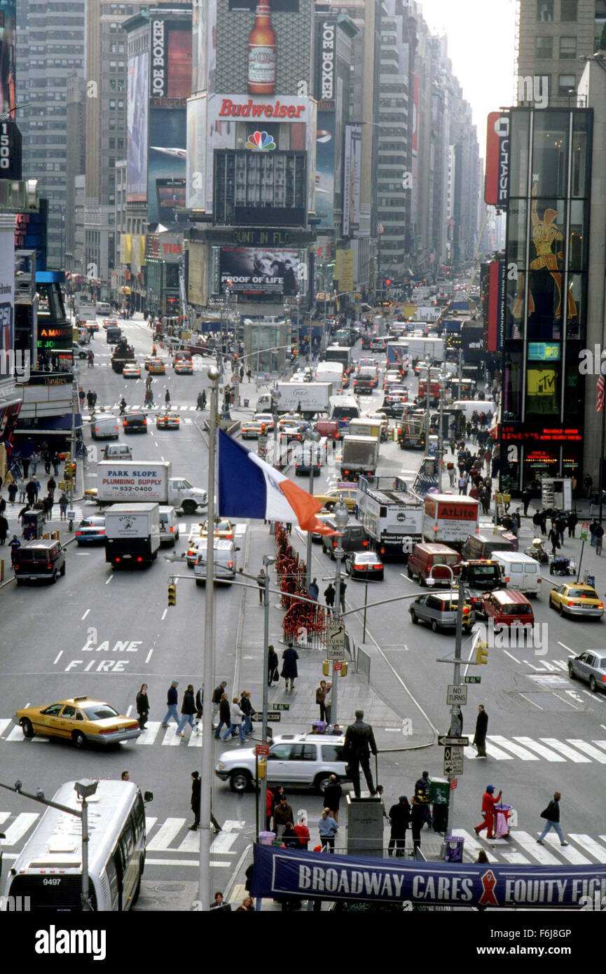 Mar 11, 2003; New York, NY, USA; A scene from the set of 'Phone Booth ...