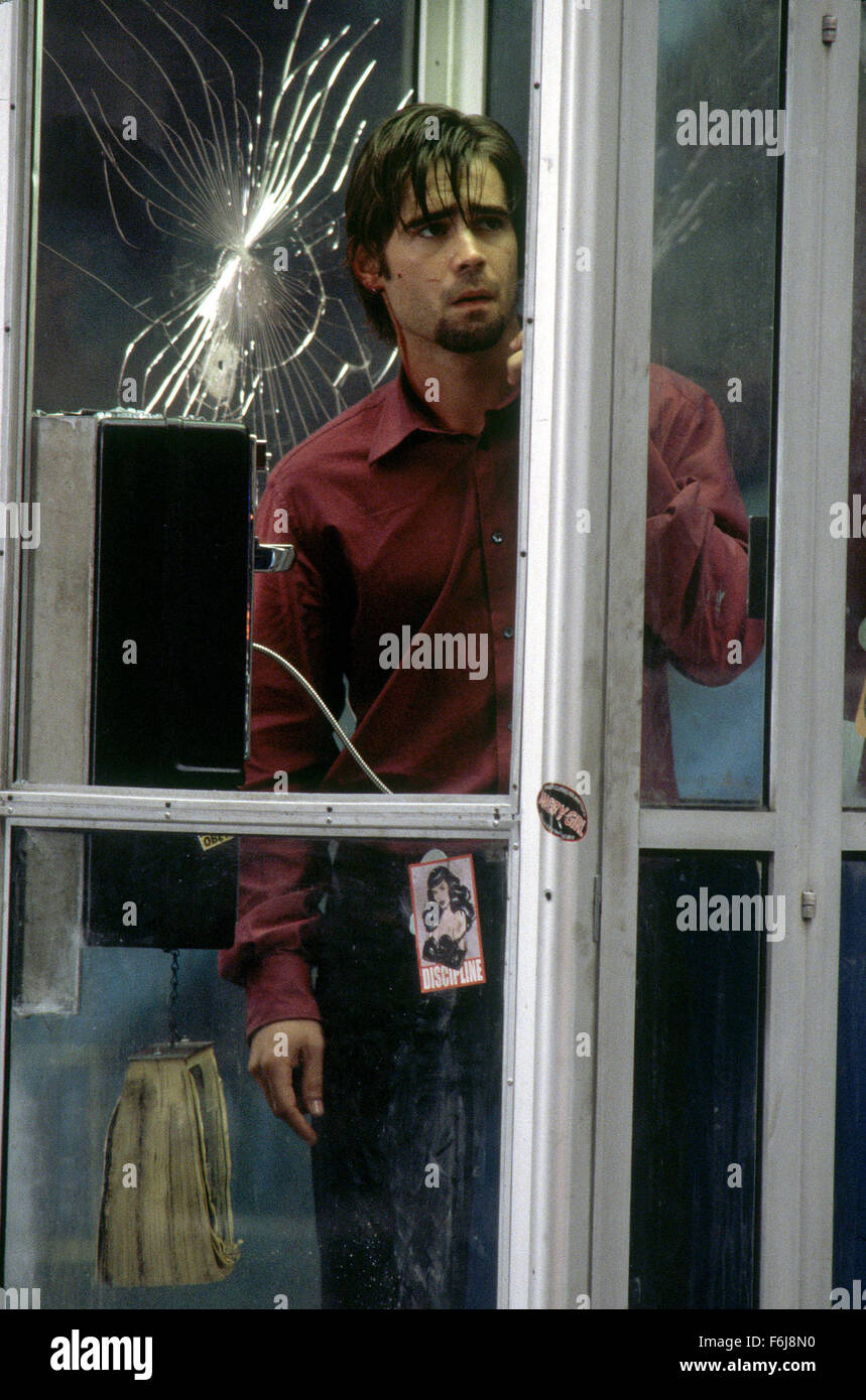 Mar 11, 2003; New York, NY, USA; Actor COLIN FARRELL stars as Stu ...