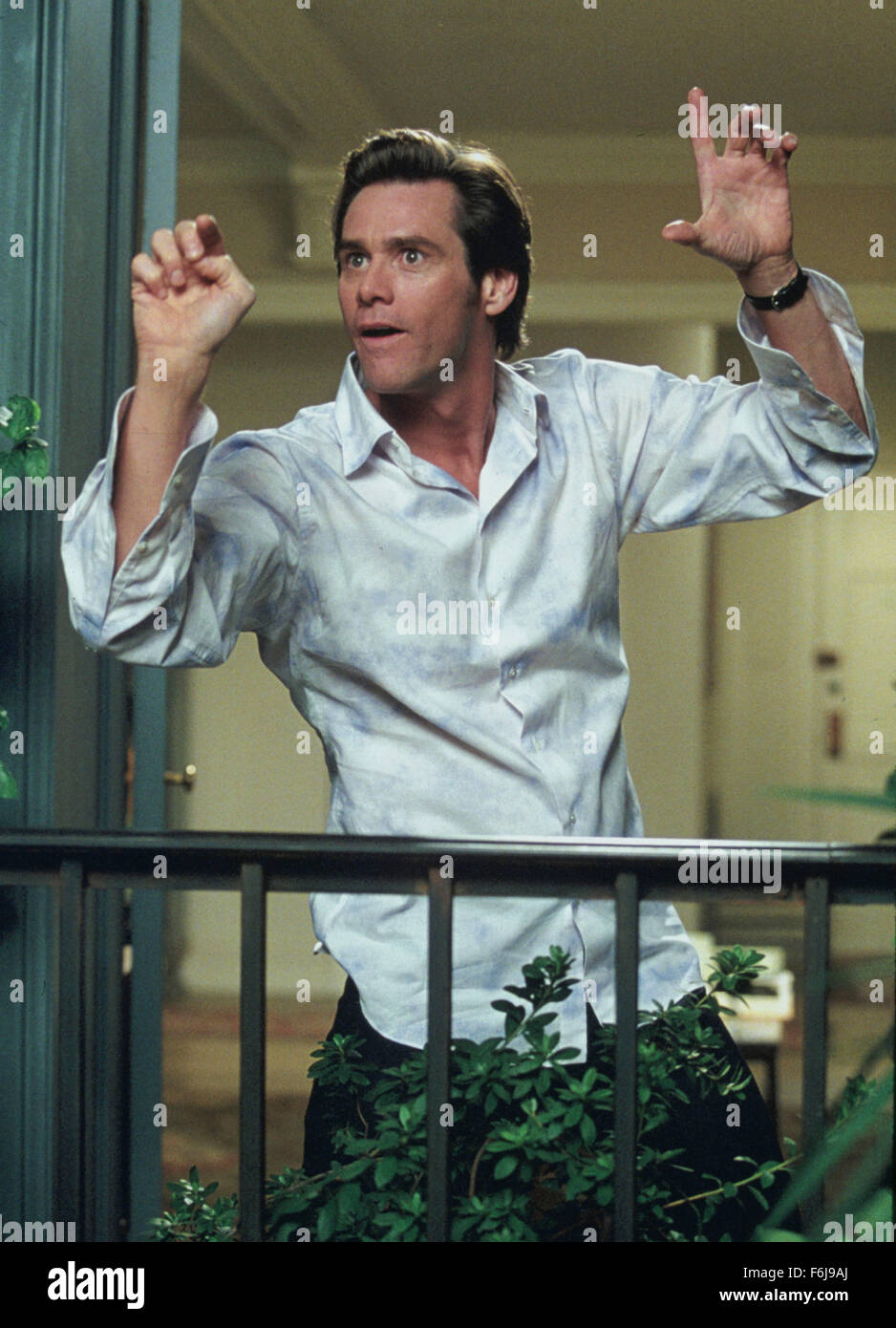 Apr 05, 2003; Hollywood, CA, USA; Actor JIM CARREY as Bruce Nolan in ...