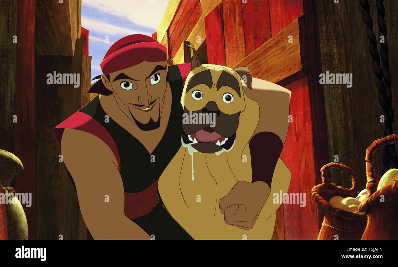 Jul 02, 2003; Hollywood, CA, USA; BRAD PITT as voice of Sinbad in the ...