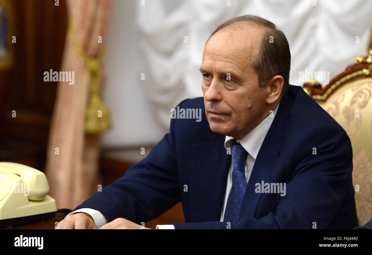 Moscow, Russia. 17th Nov, 2015. Director of the Russian Federal ...