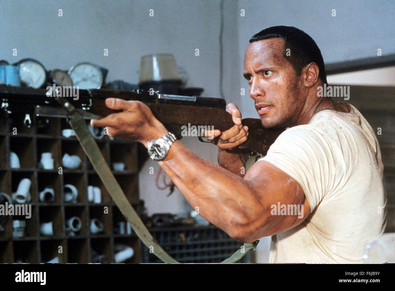 Sep 22, 2003; Los Angeles, CA, USA; THE ROCK stars as Beck in the ...