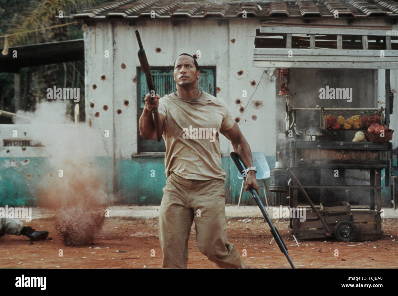 Sep 22, 2003; Los Angeles, CA, USA; THE ROCK stars as Beck in the ...
