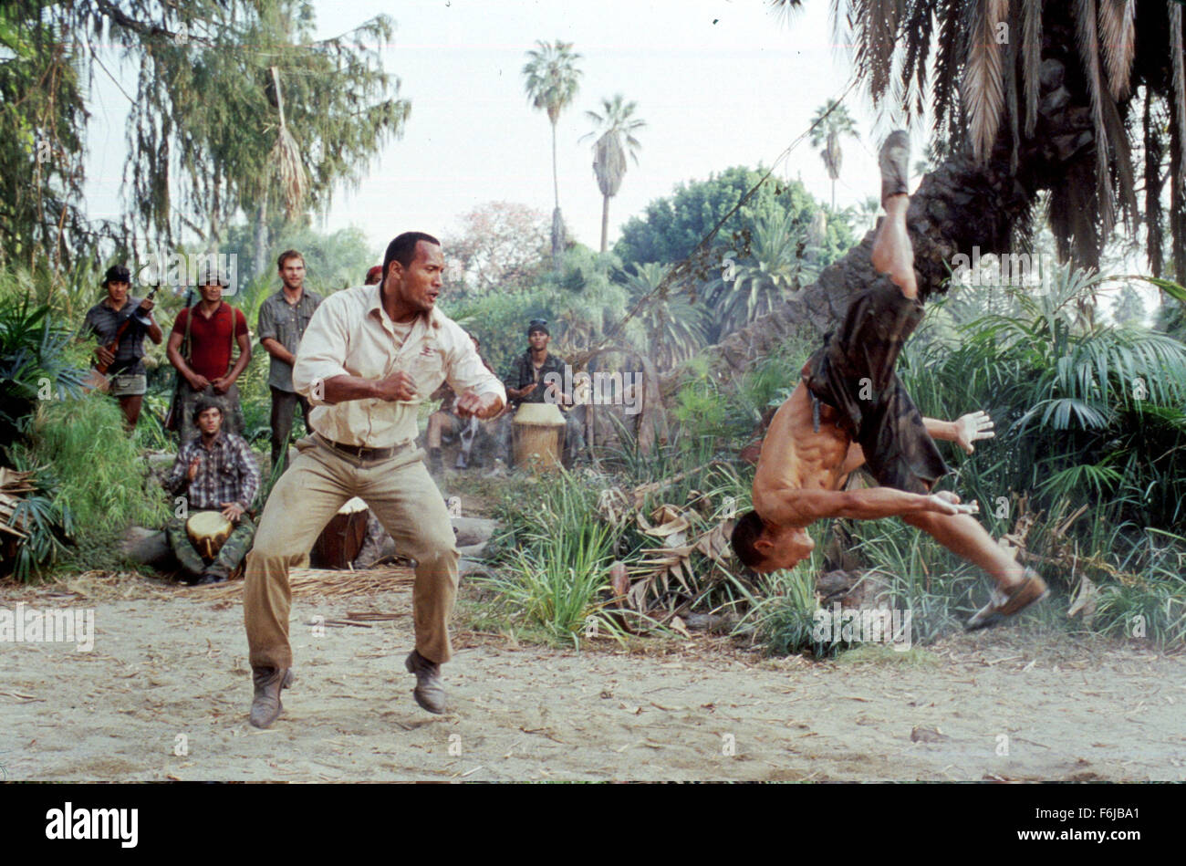 Sep 22, 2003; Los Angeles, CA, USA; THE ROCK stars as Beck in the ...