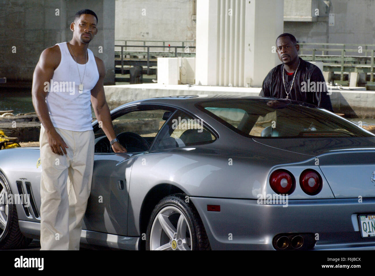 Jul 18, 2003; Hollywood, CA, USA; Actors WILL SMITH as Mike Lowrey and ...