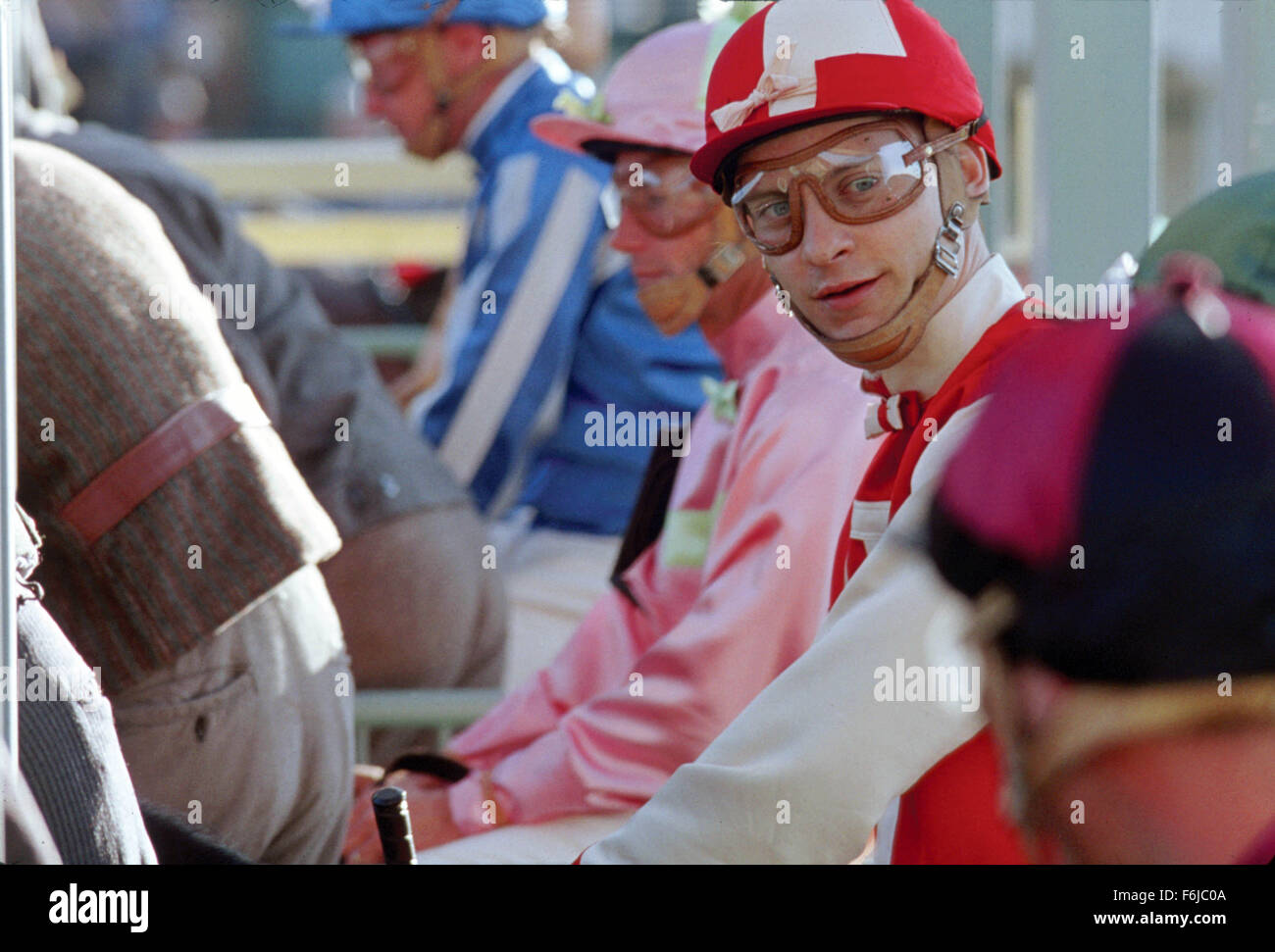 Jul 22, 2003; Hollywood, CA, USA; TOBEY MAGUIRE as Red Pollard atop ...