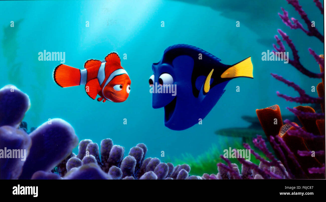 May 30, 2003; Toronto, Ontario, Canada; Pixar's little fishes full of ...