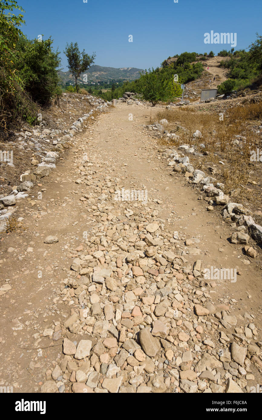 The surroundings of the ancient city of Aspendos. Turkey Stock Photo ...