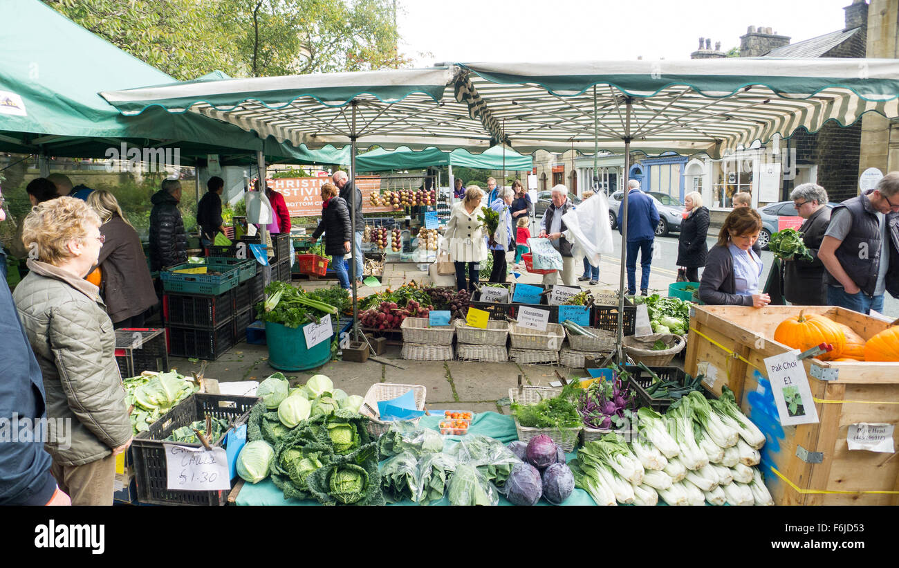 Ramsbottom lancashire market hi-res stock photography and images - Alamy