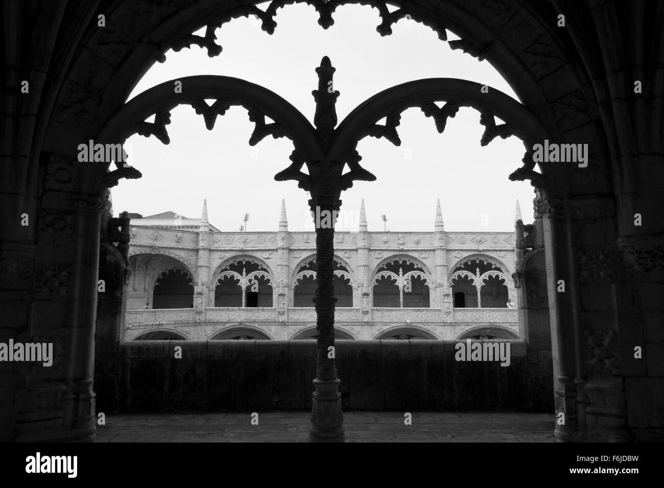 Decorated arches Black and White Stock Photos & Images - Alamy