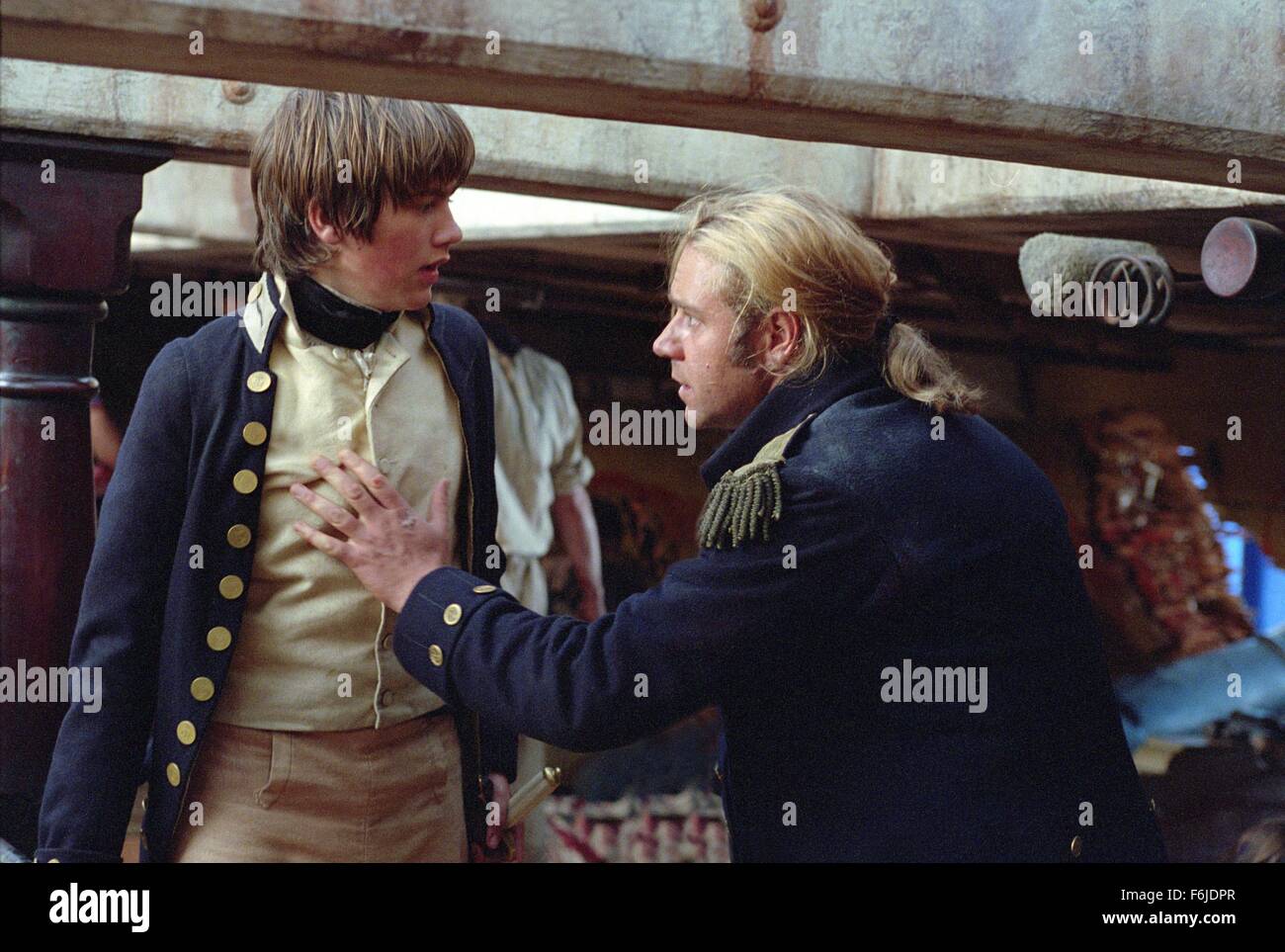 Nov 14, 2003; Hollywood, CA, USA; MAX BENITZ (left) as midshipman ...