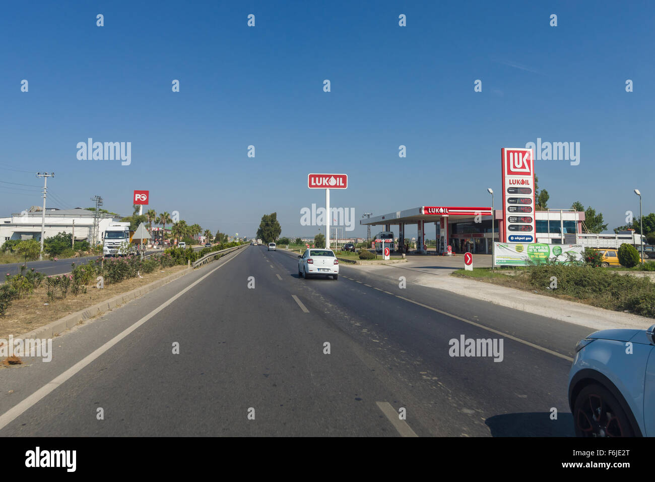 Lukoil petrol High Resolution Stock Photography and Images - Alamy
