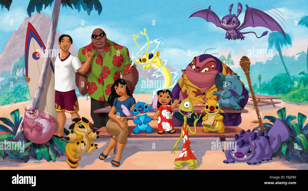 Stitch the movie 2003 hi-res stock photography and images - Alamy