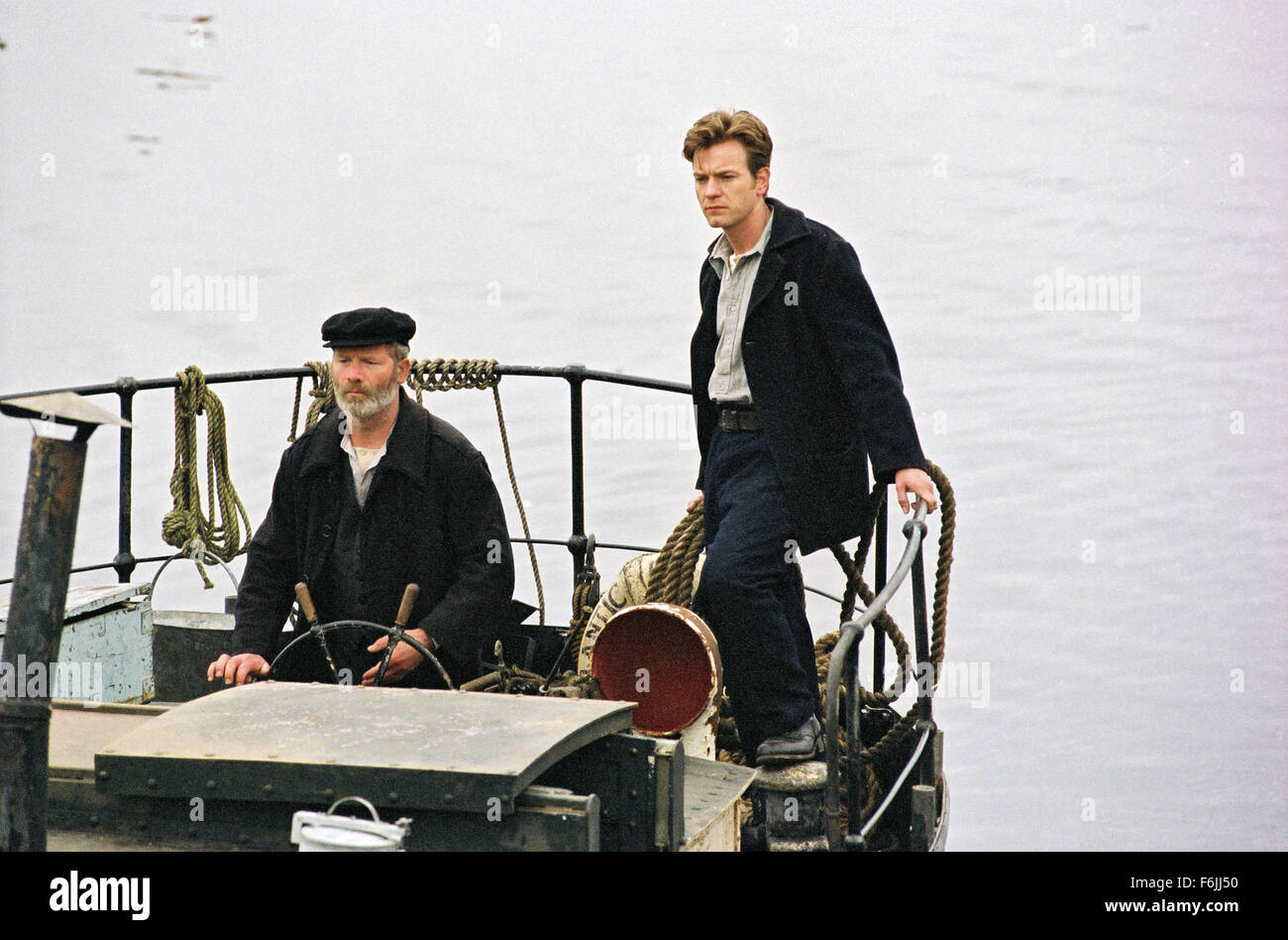 Apr 09, 2004; Glasgow, SCOTLAND; Actors EWAN MCGREGOR as Joe Taylor and ...