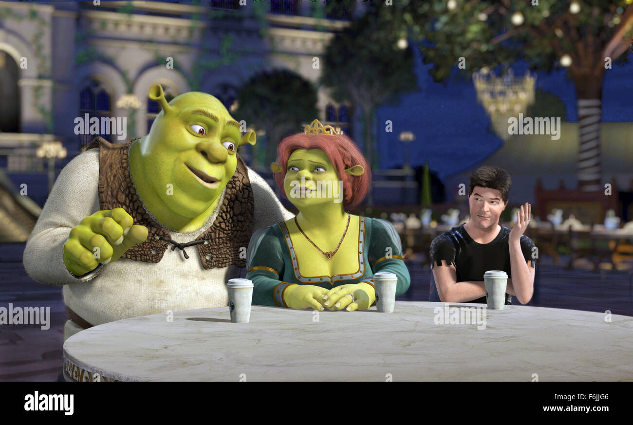 Shrek 2, donkey, shrek, princess fiona High Resolution Stock ...