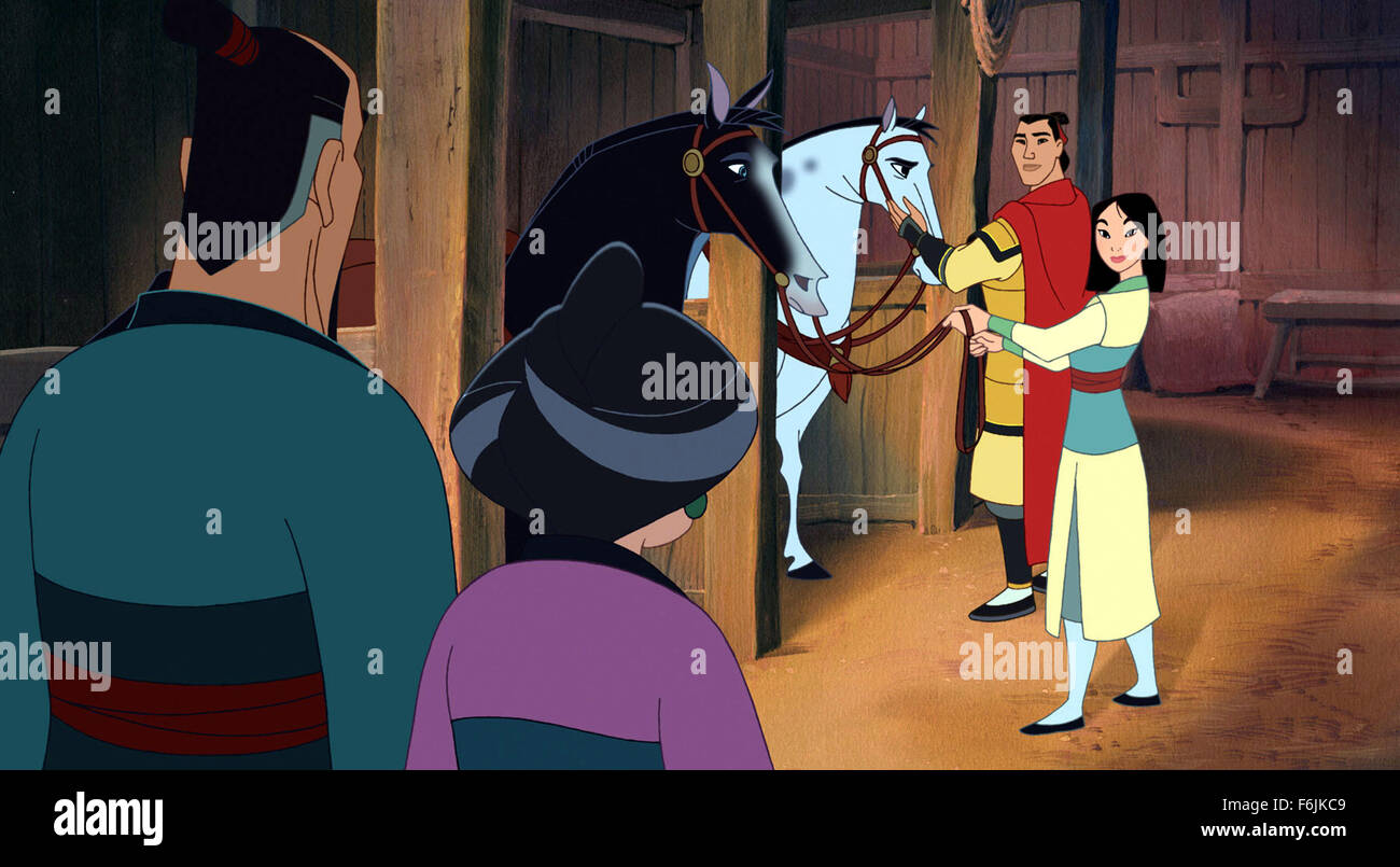 Mulan And Shang Wedding