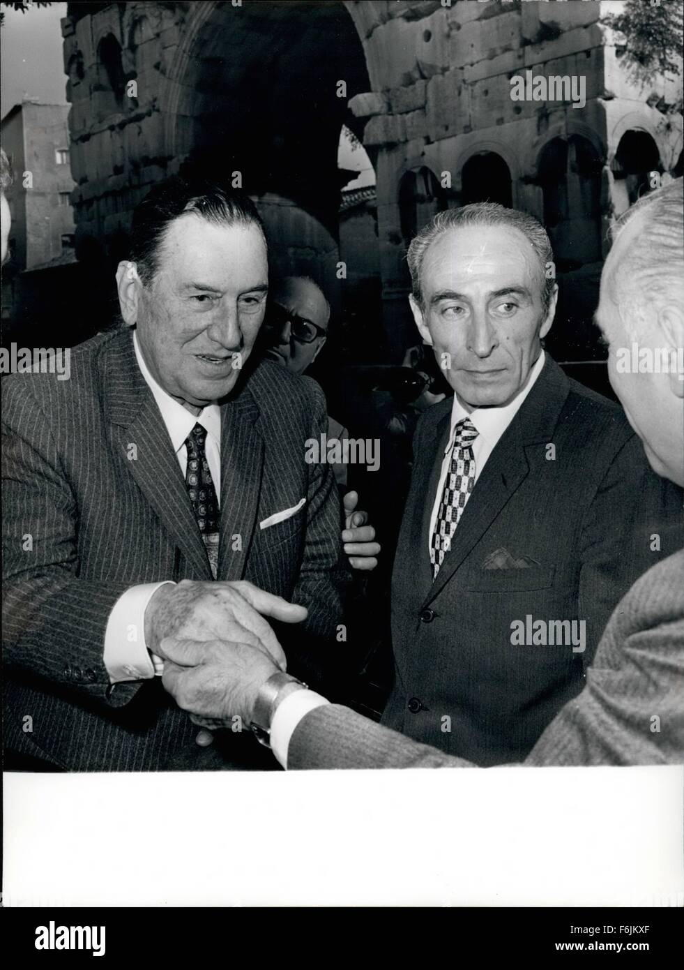 1973 - Argentina former president Juan Domingo Peron arrived today in ...