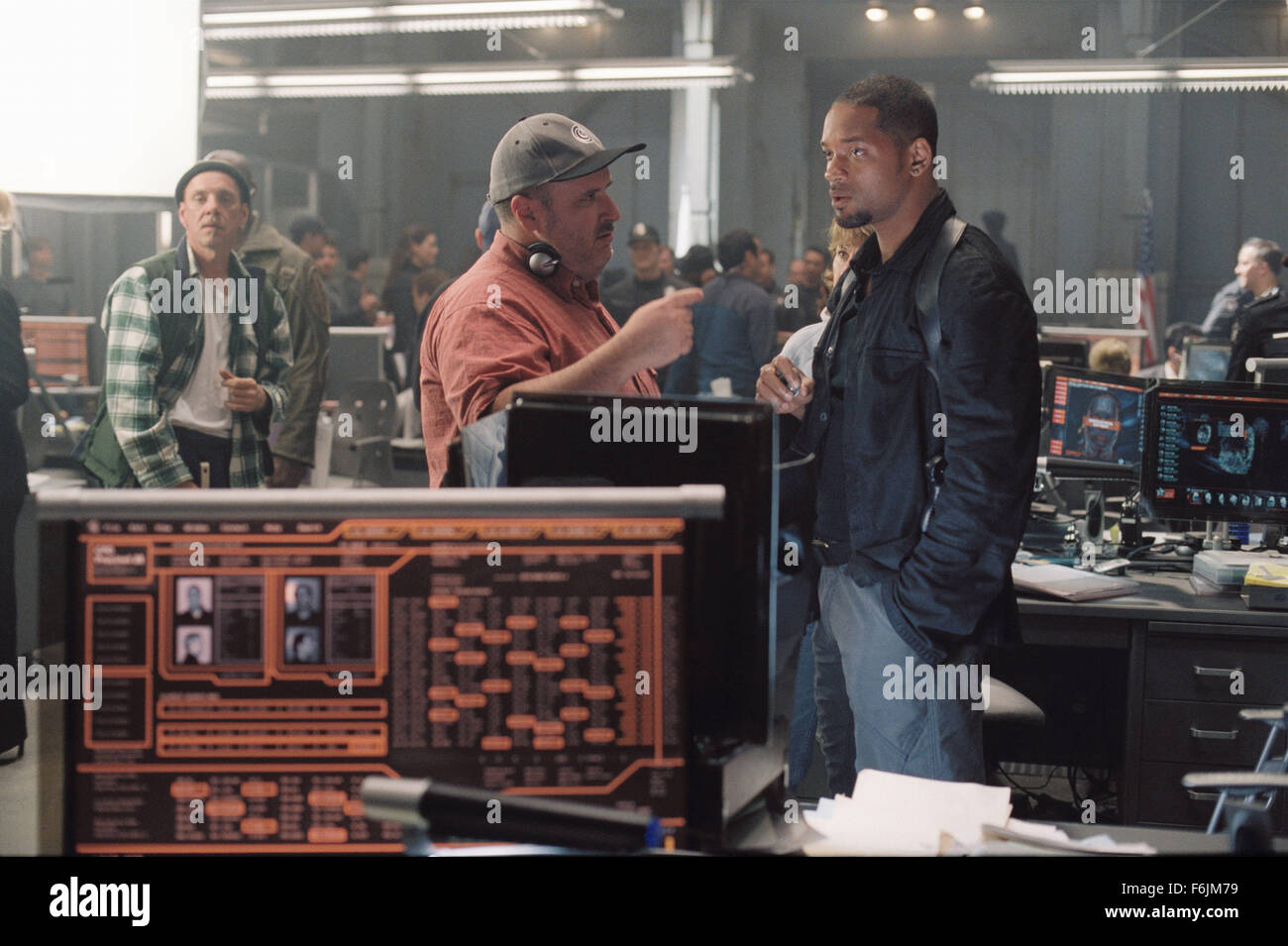 Alex will smith as del spooner film title robot hi-res stock ...