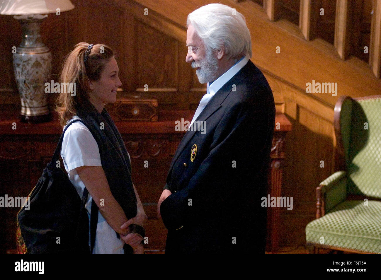 Dec 24, 2004; Vancouver, BC, CANADA; DIANE LANE and DONALD SUTHERLAND ...
