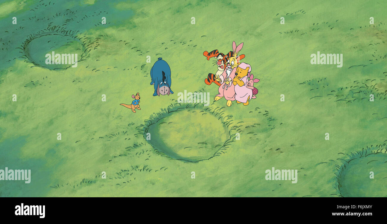 Winnie the pooh piglet tigger film title winnie the pooh hi-res stock ...
